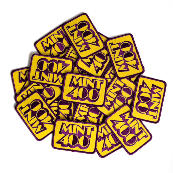 Mint 400 "Vintage" Patch (Yellow) – Dirt Co.